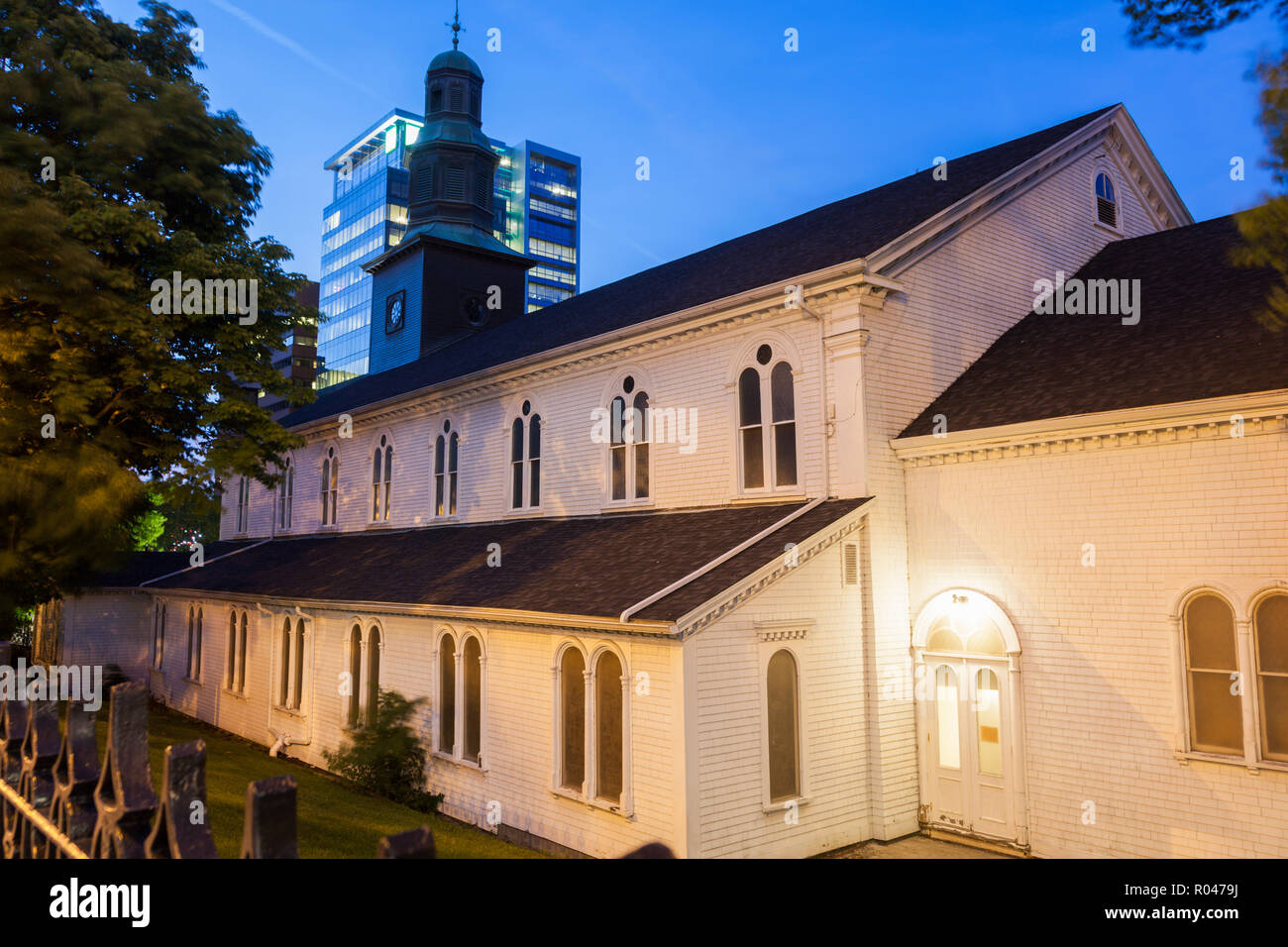 St. Paul Anglican Church in Halifax. Halifax, Nova Scotia, Canada Stock ...