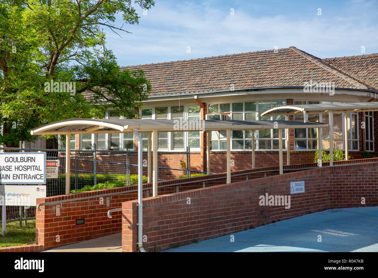 Goulburn Hospital in the city of Goulburn, australia's first inland ...