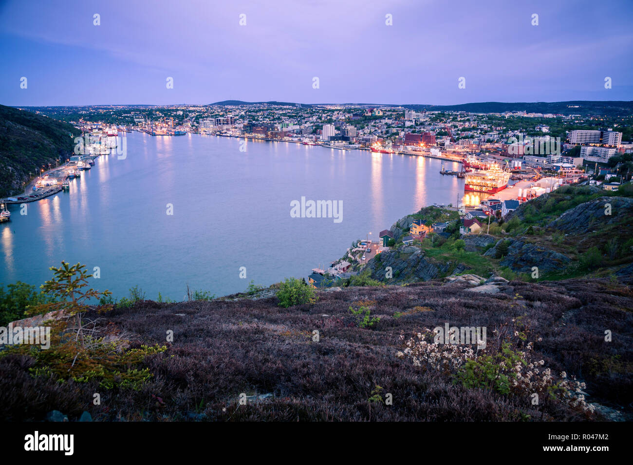Aerial st john's harbor newfoundland hi-res stock photography and ...