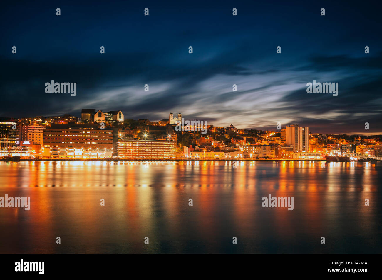 St johns at night hi-res stock photography and images - Alamy