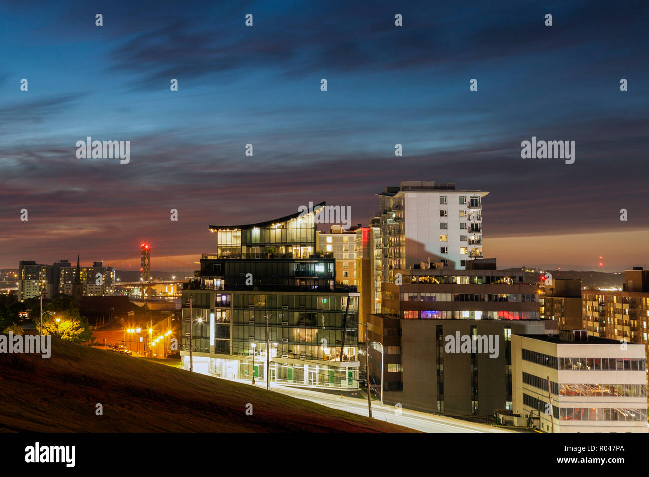 Halifax Skyline Sunset