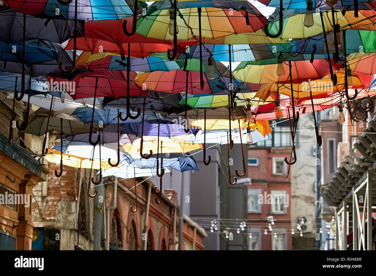 Umbrellas istanbul hi-res stock photography and images - Alamy