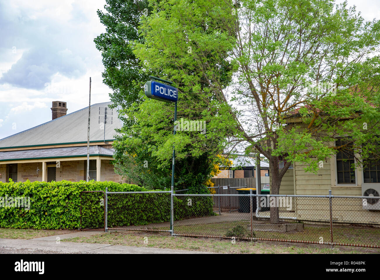 Rural police station hi-res stock photography and images - Alamy
