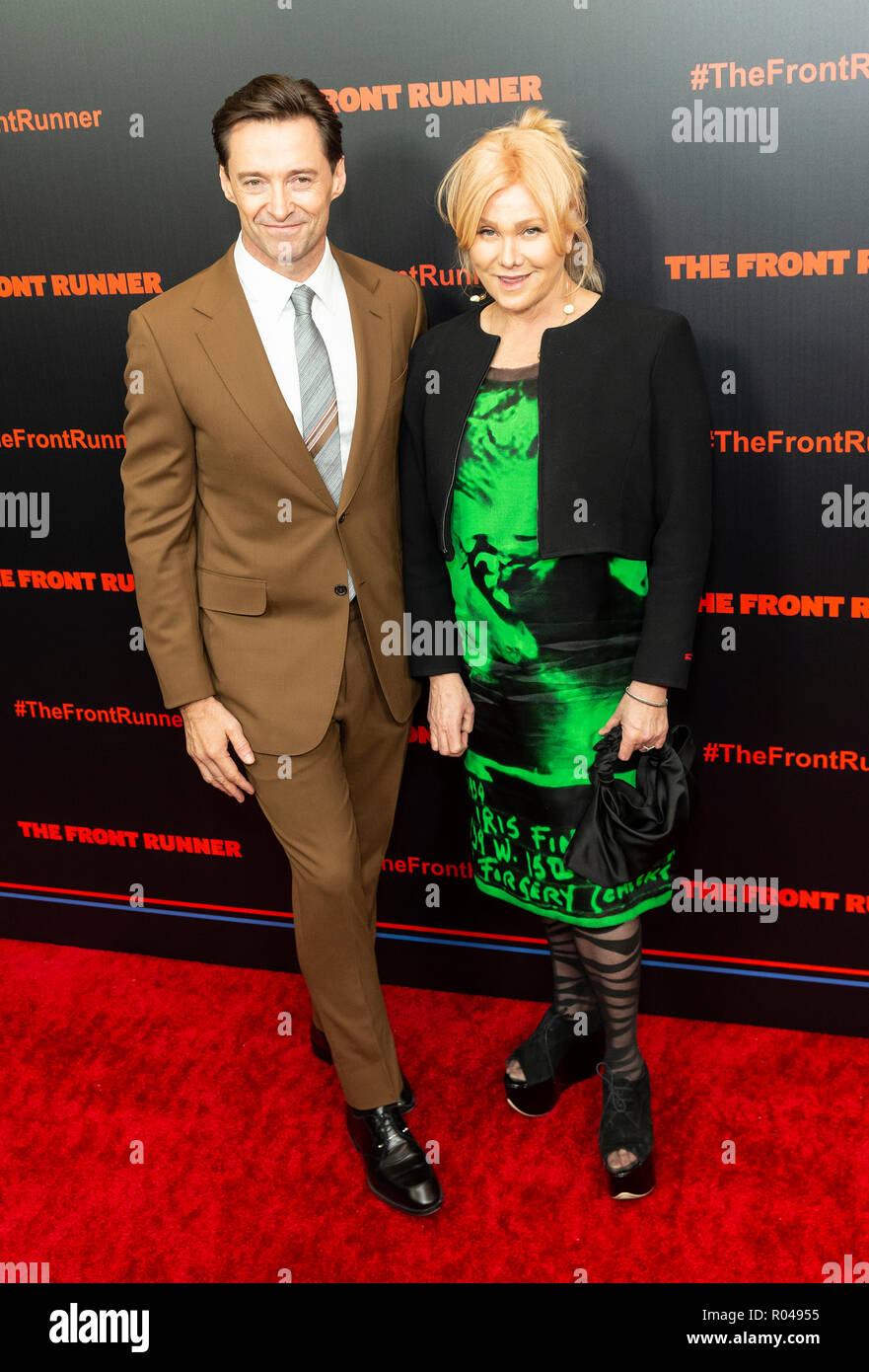 New York, United States. 30th Oct, 2018. Hugh Jackman and Deborra-lee ...