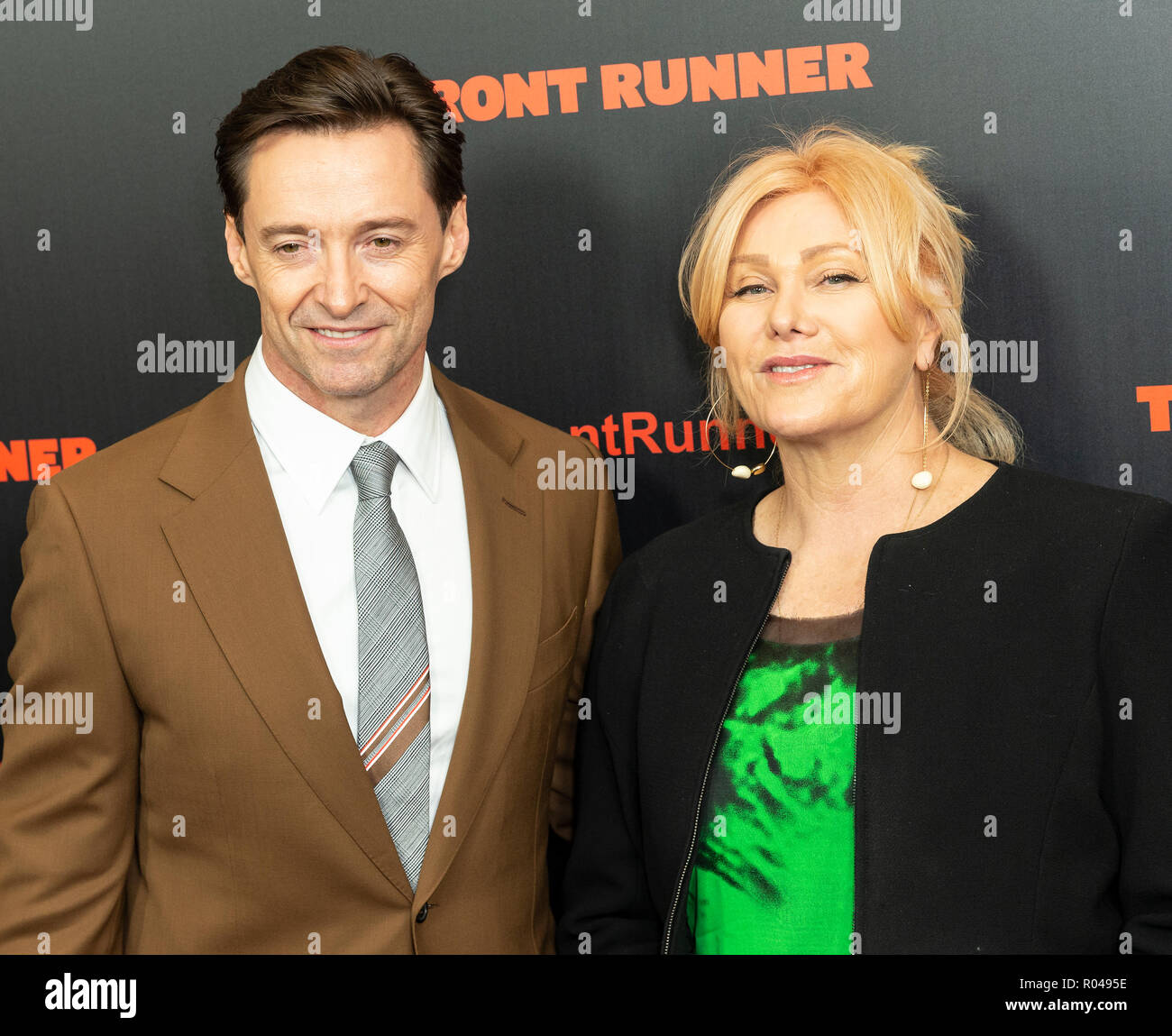 New York, United States. 30th Oct, 2018. Hugh Jackman and Deborra-lee ...