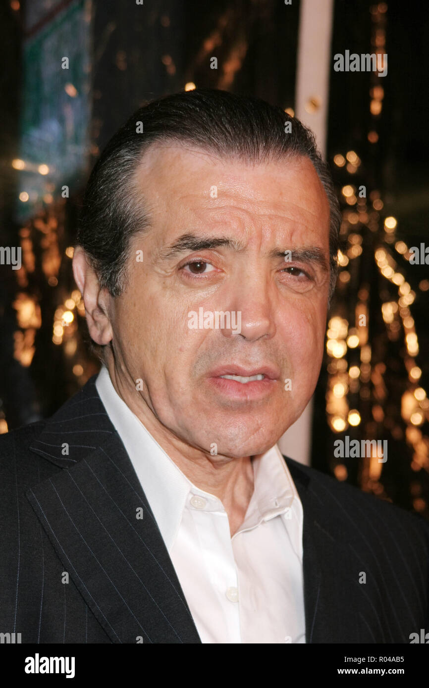 Chazz Palminteri 12/16/08 "The Wrestler" Premiere @ The Academy of ...
