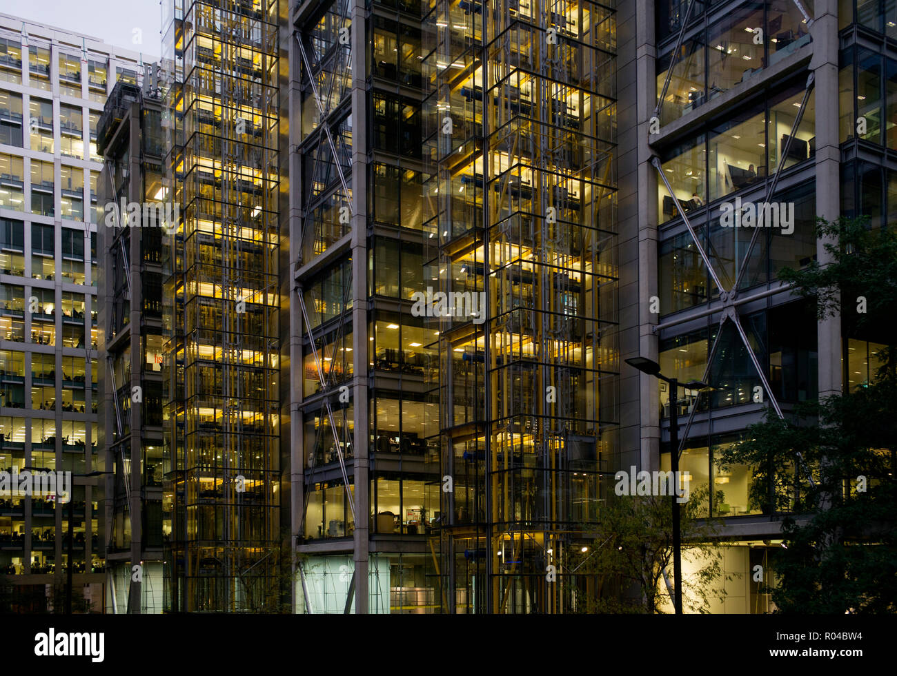 London Wall Office Buildings City of London, London England UK. Oct ...