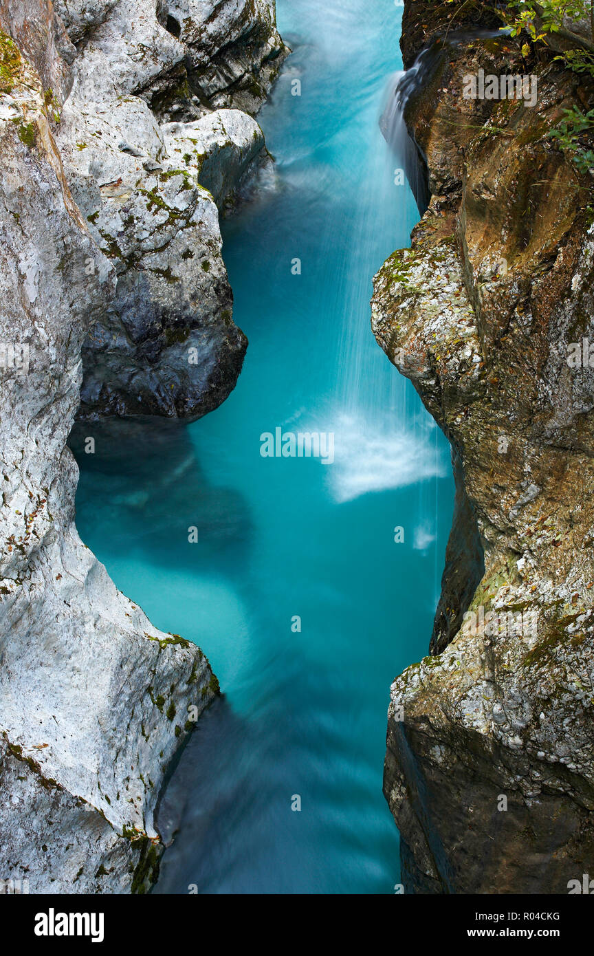 Soca Gorge, Soca River Valley, Julian Alps, Slovenia Stock Photo - Alamy