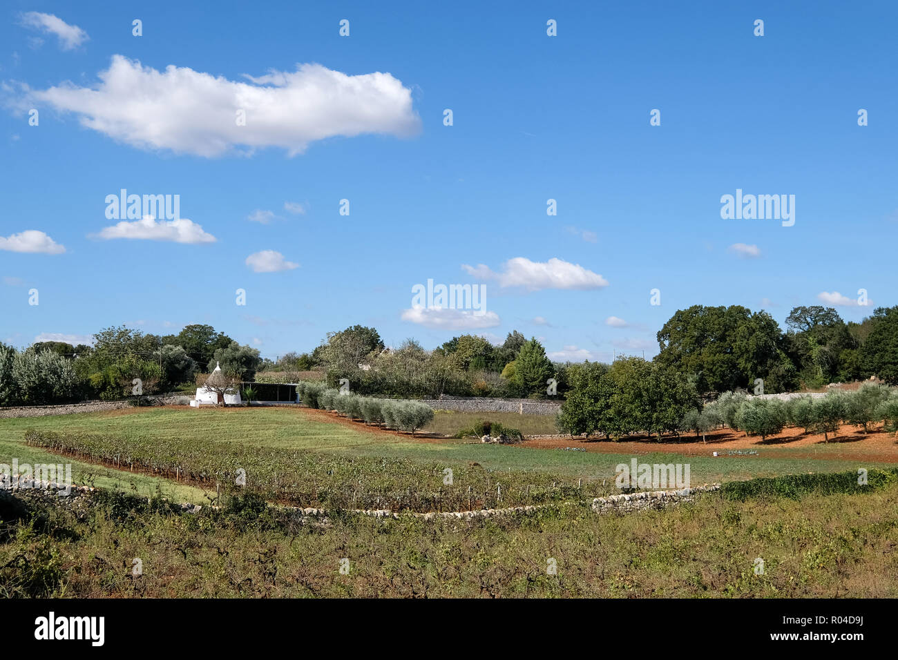 Italian Farm Building Stone Roof Stock Photos & Italian Farm Building ...