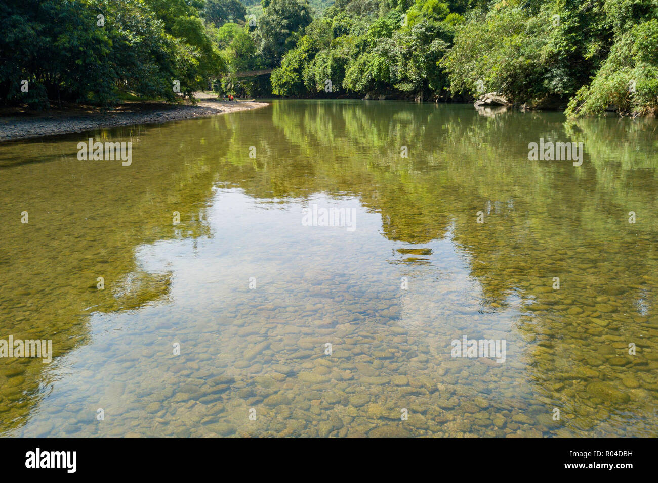 Nature river in Sabah Malaysia Borneo Stock Photo - Alamy