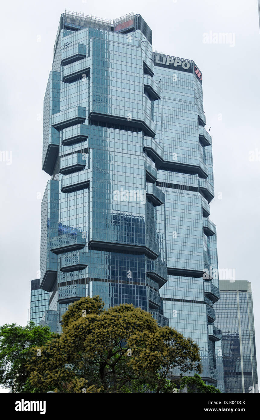 Hongkong lippo centre hi-res stock photography and images - Alamy
