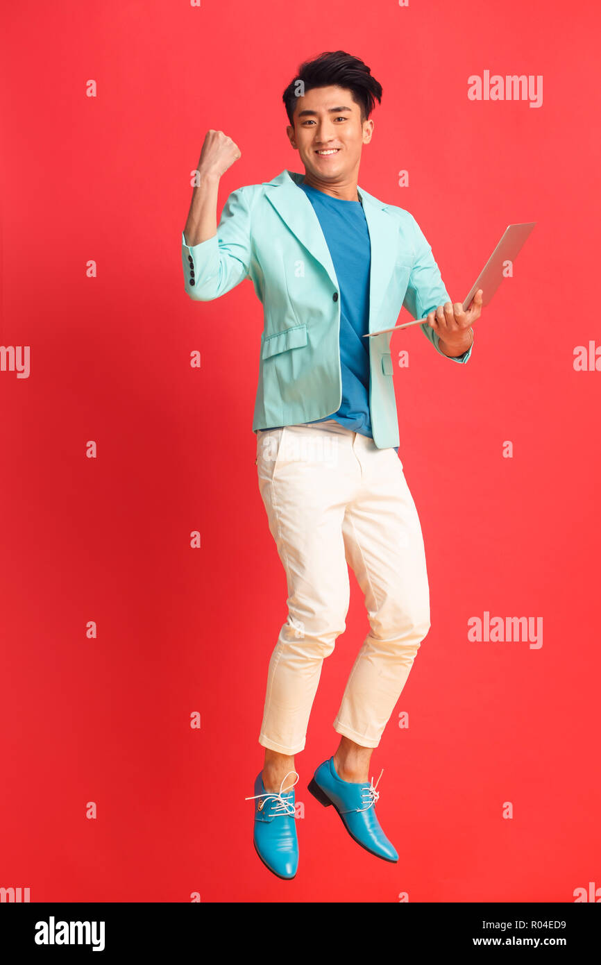A happy man Stock Photo - Alamy