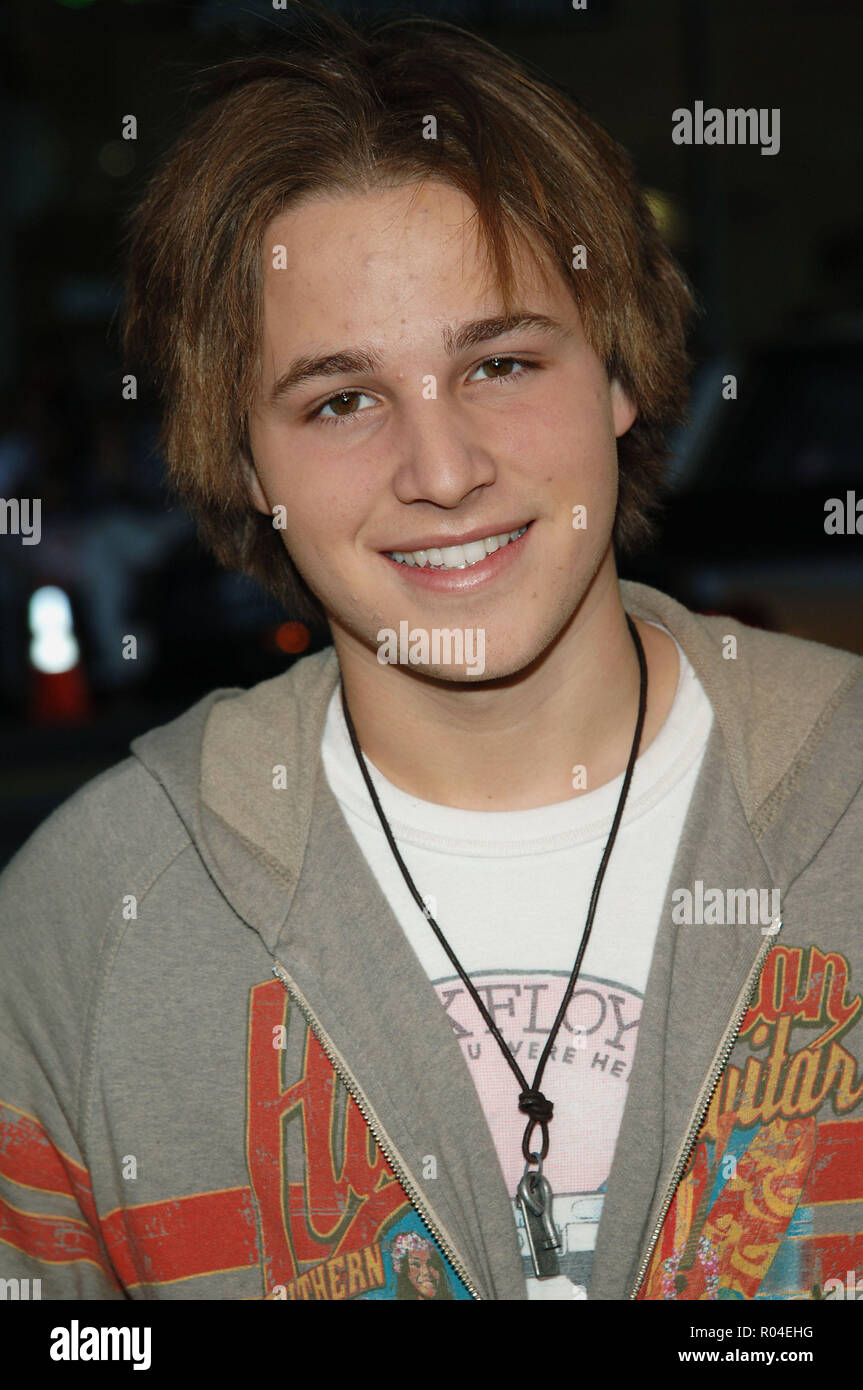 Shawn Pyfrom arriving at the SAHARA Premiere at the Chinese Theatre in ...
