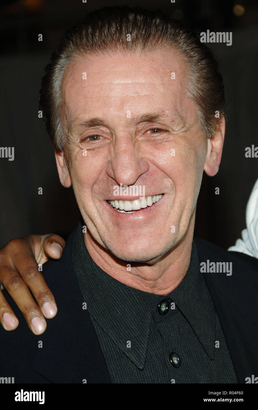 Pat Riley ( former LAKER coach) arriving at the GLORY ROAD premiere at ...