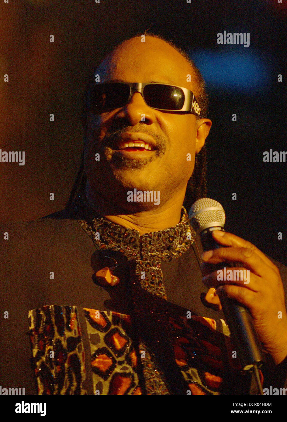 21 May 2005 - Las Vegas, Nevada - Stevie Wonder. Tiger Jam VIII ...