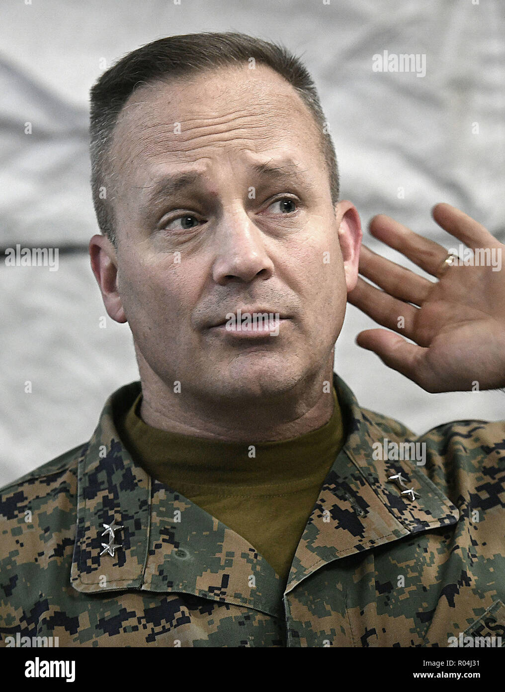 The commanding general for 2nd marine division hi-res stock photography ...
