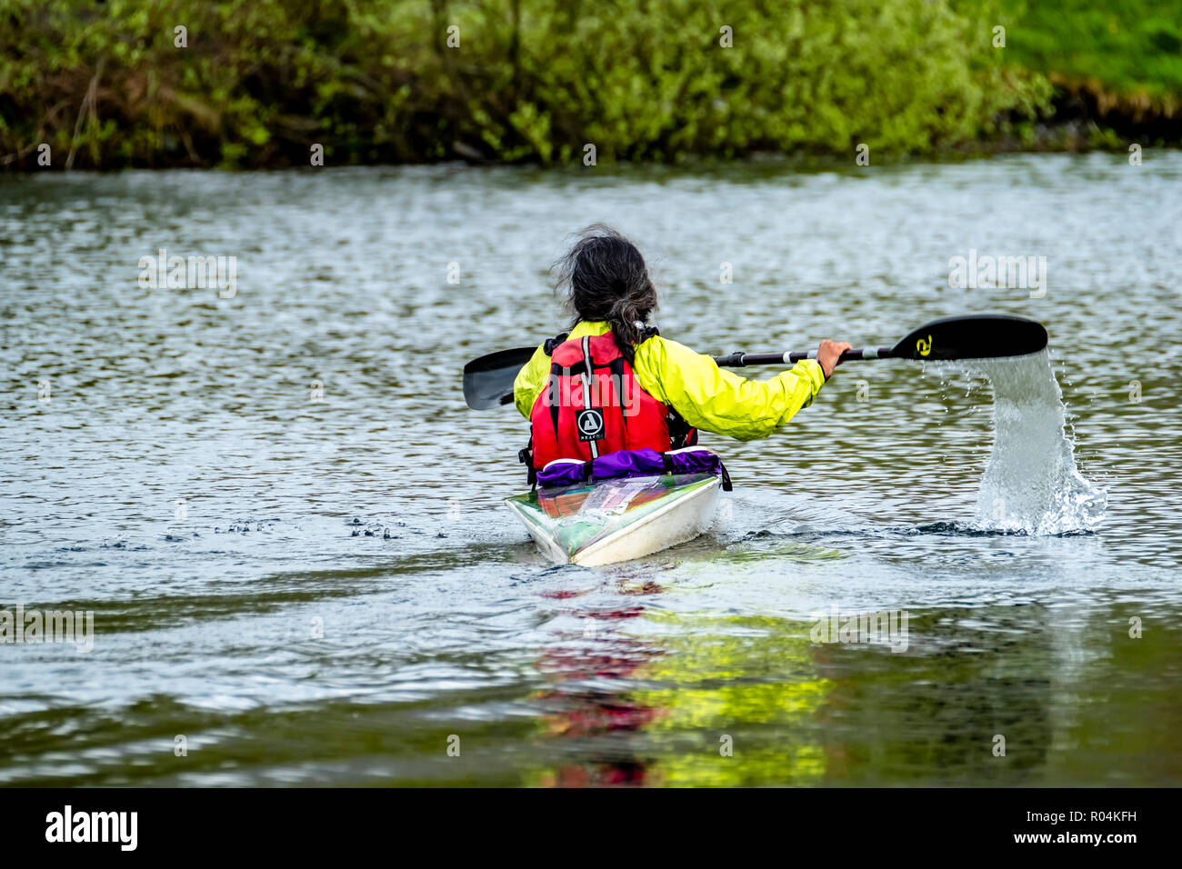 Kayak racing hi-res stock photography and images - Alamy