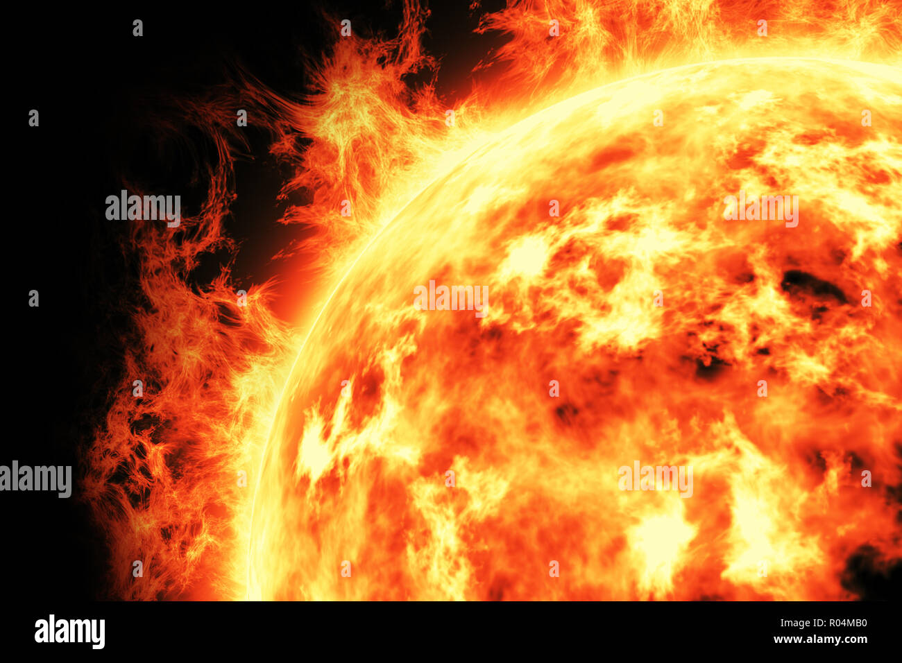 3d rendering, Fireball, flaming fire Stock Photo - Alamy