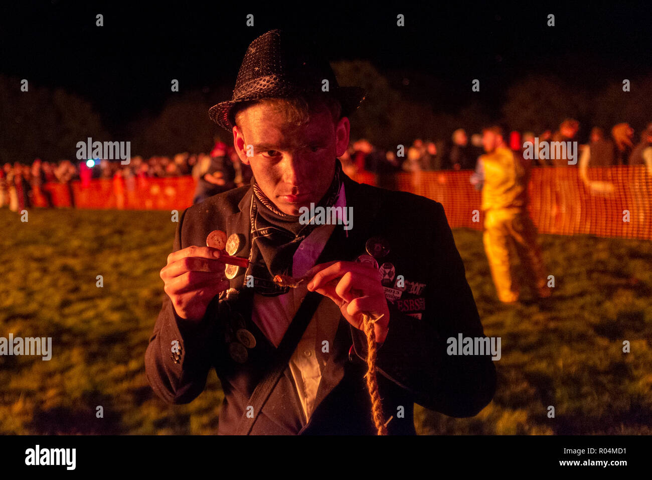Members of the Ewhurst & Staplecross Bonfire Society celebrate their ...