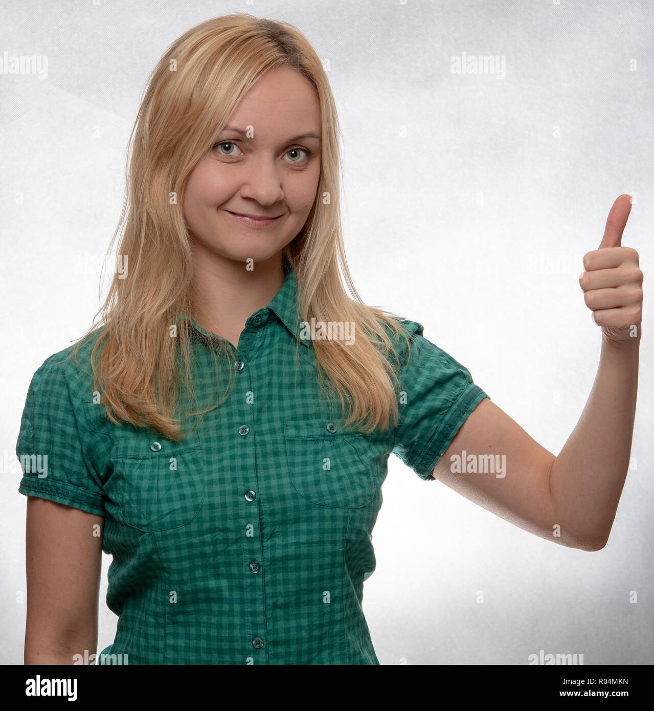 Hand finger pointing straight up hi-res stock photography and images ...