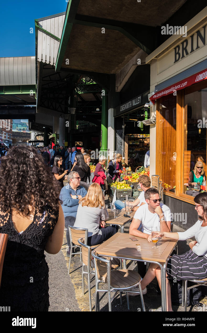 London borough market brindisa hi-res stock photography and images - Alamy