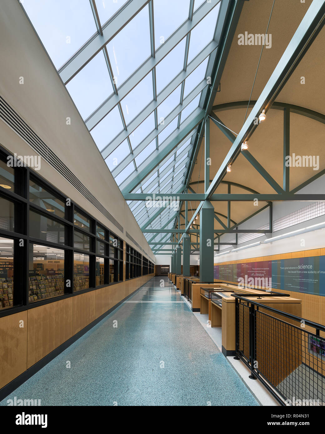 The Great Hall inside the Allen County Public Library at 900 Library ...