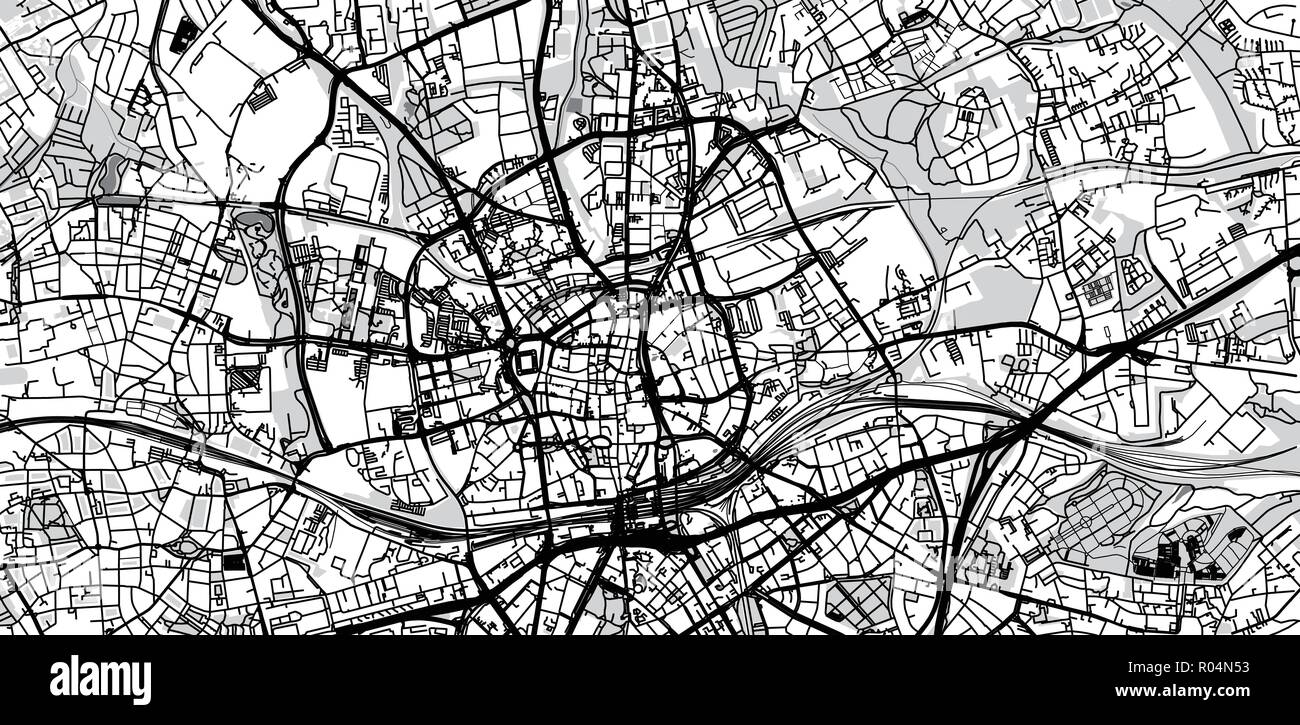 Essen germany map Stock Vector Images - Alamy