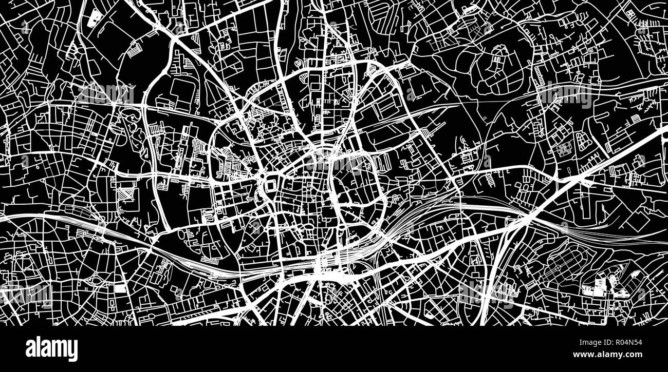 Mapa Essen Germany City Map white, Mapas de cidades e mapas do mundo ...