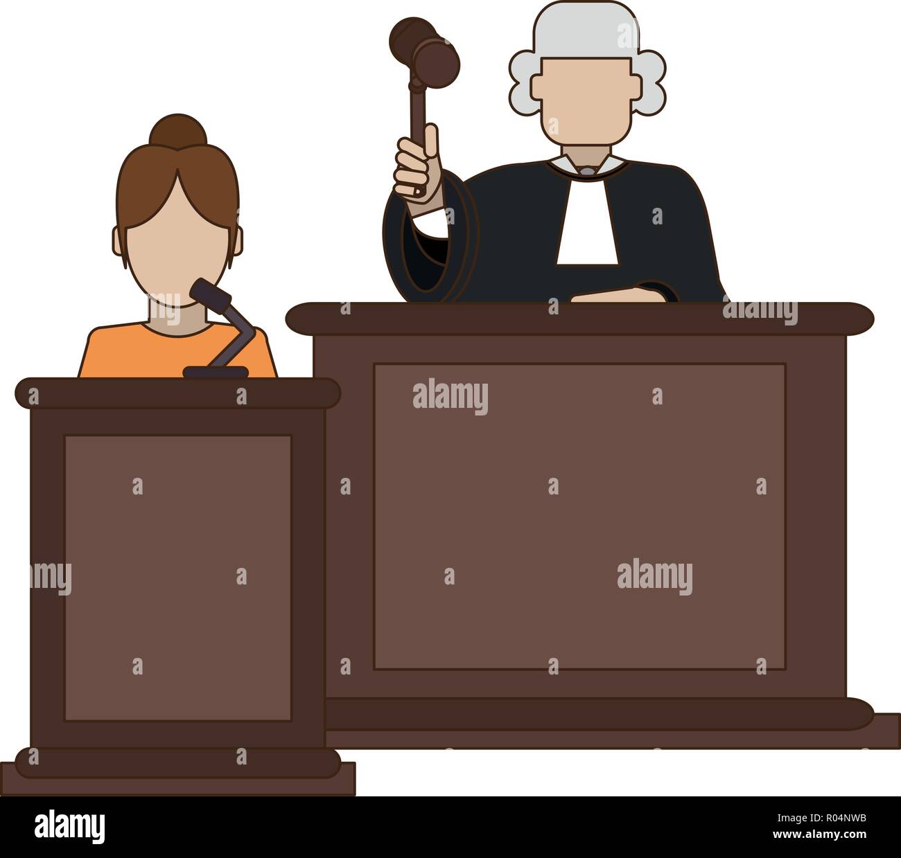 Judge Podium High Resolution Stock Photography and Images - Alamy
