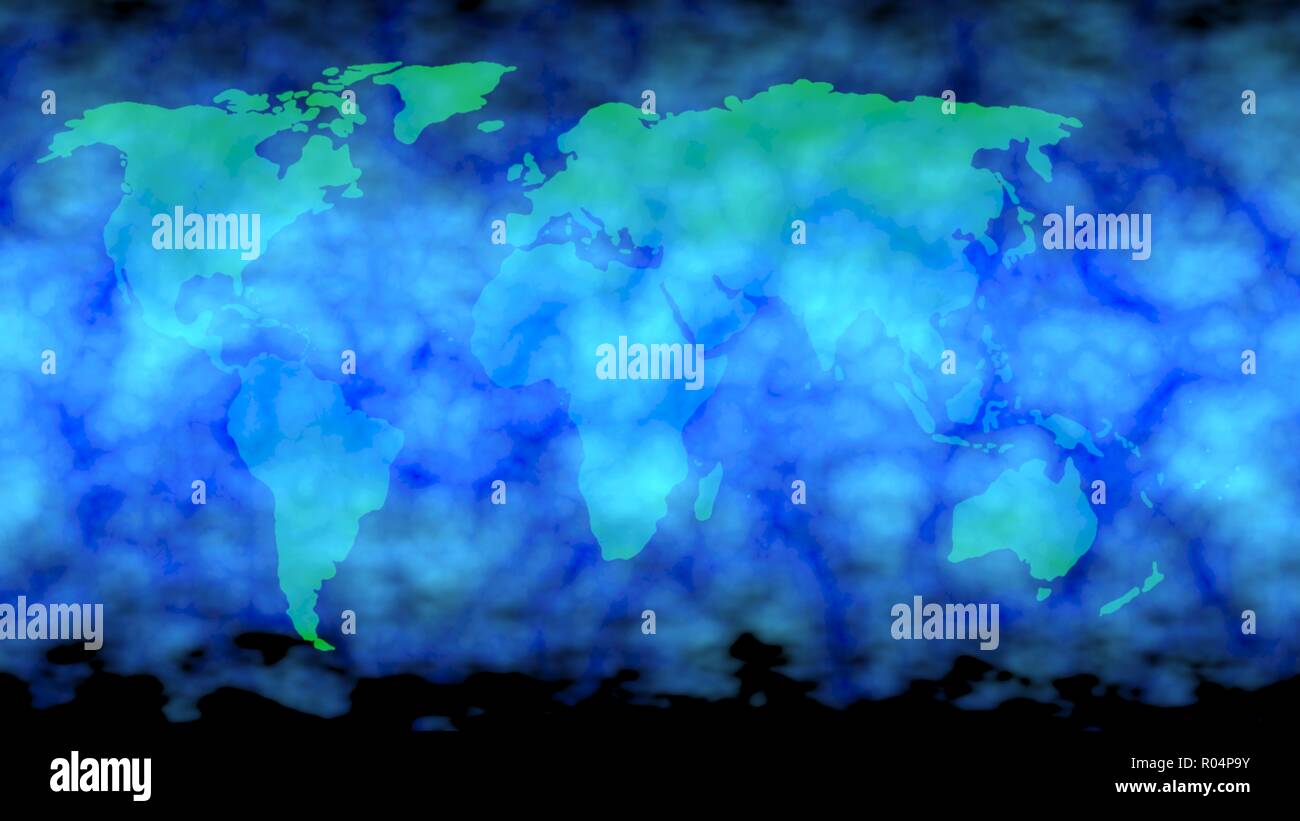Ice age map of earth hi-res stock photography and images - Alamy