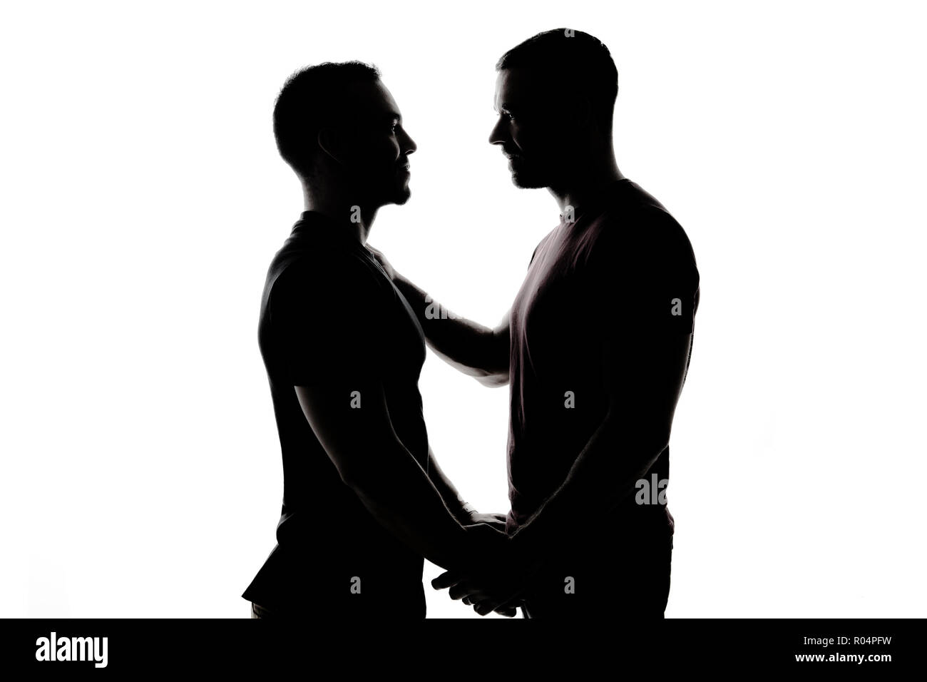 Homosexual Couple Embracing Each Other Stock Photos & Homosexual Couple ...