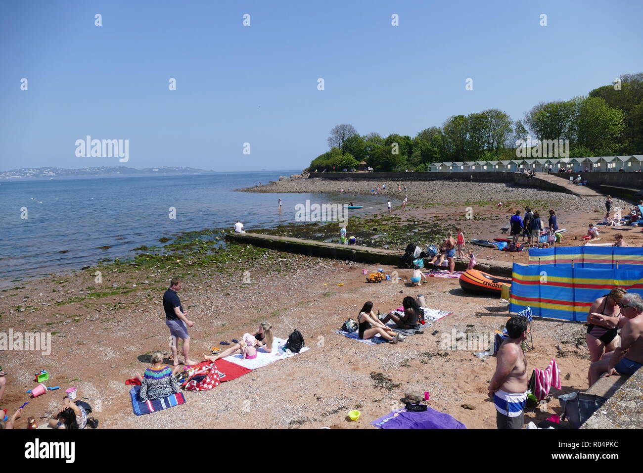 Broad sands Beach Paignton Devon U.K Stock Photo - Alamy Broad sands Beach Paignton Devon U.K Stock Photo - Alamy