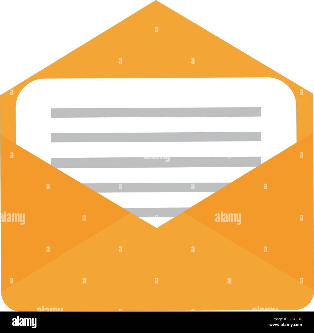 Envelope mail symbol isolated vector illustration graphic design Stock ...
