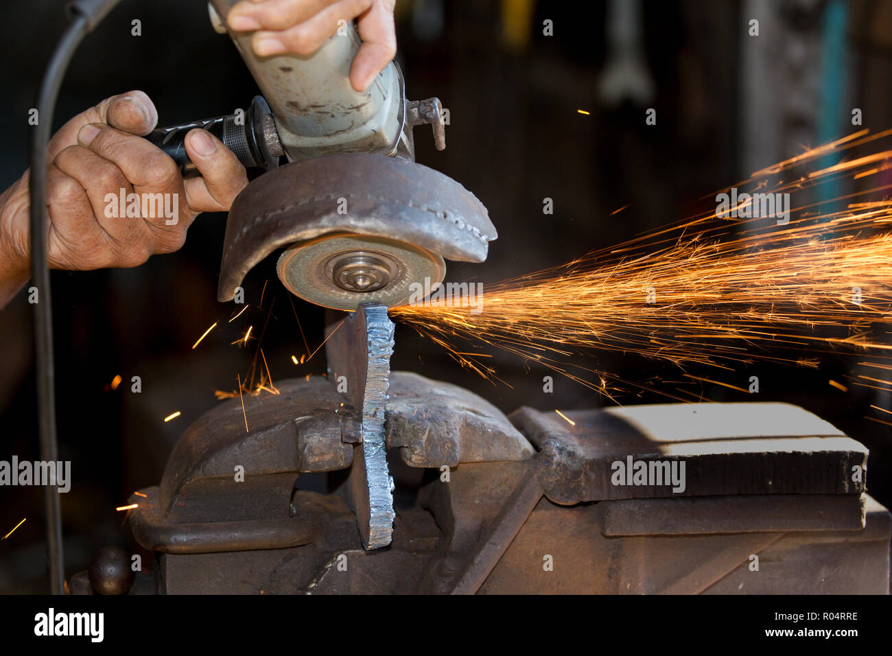 In indoor grinding mill production industry hi-res stock photography ...