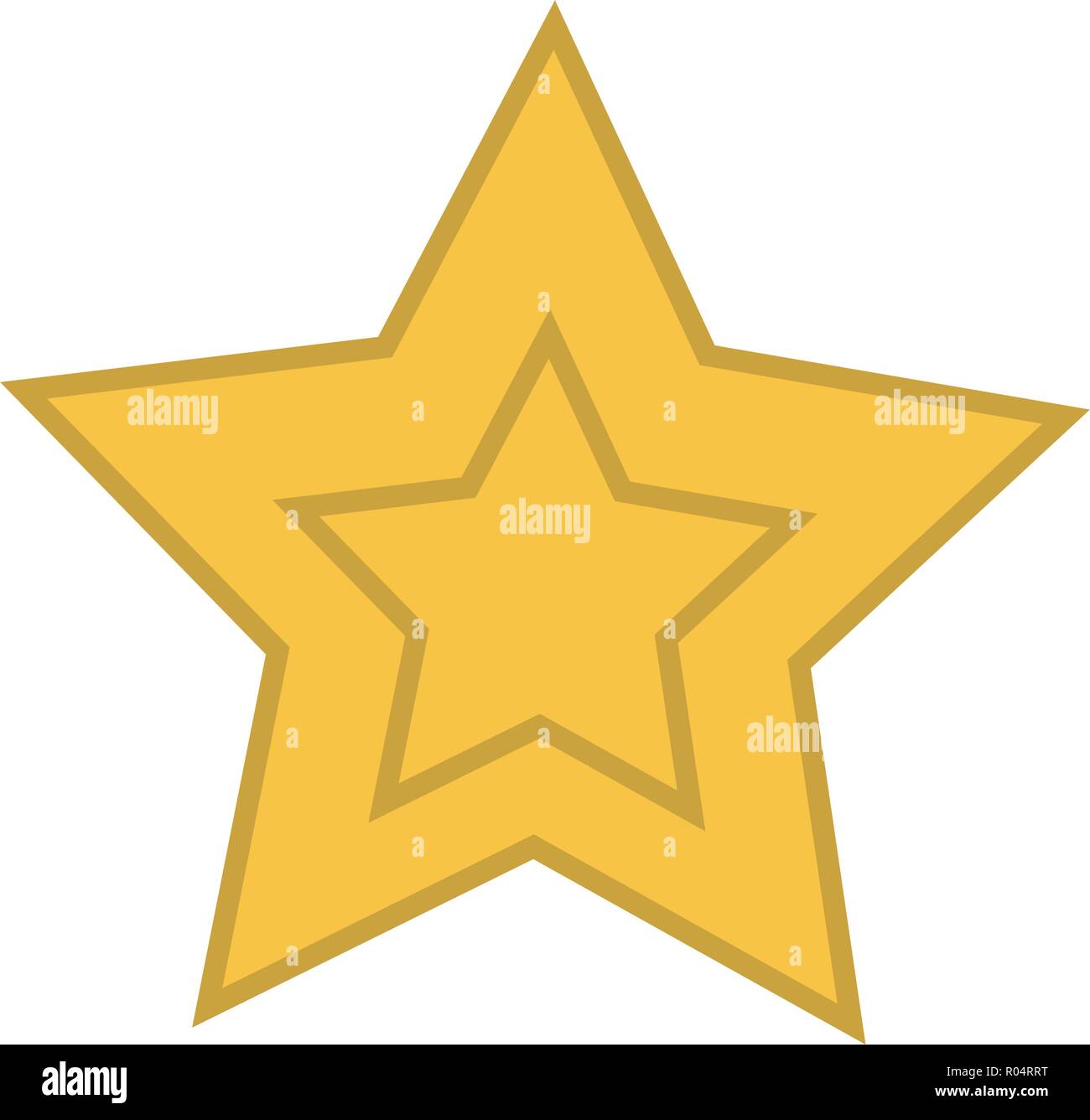 Star shape symbol isolated vector illustration graphic design Stock ...