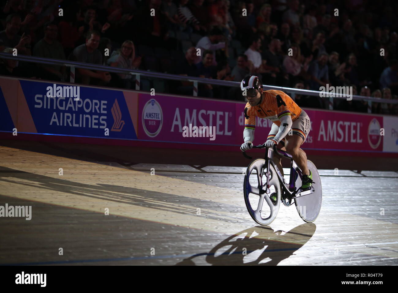 Robert Forstemann during the Six Day Men's 200m Flying Time Trial ...