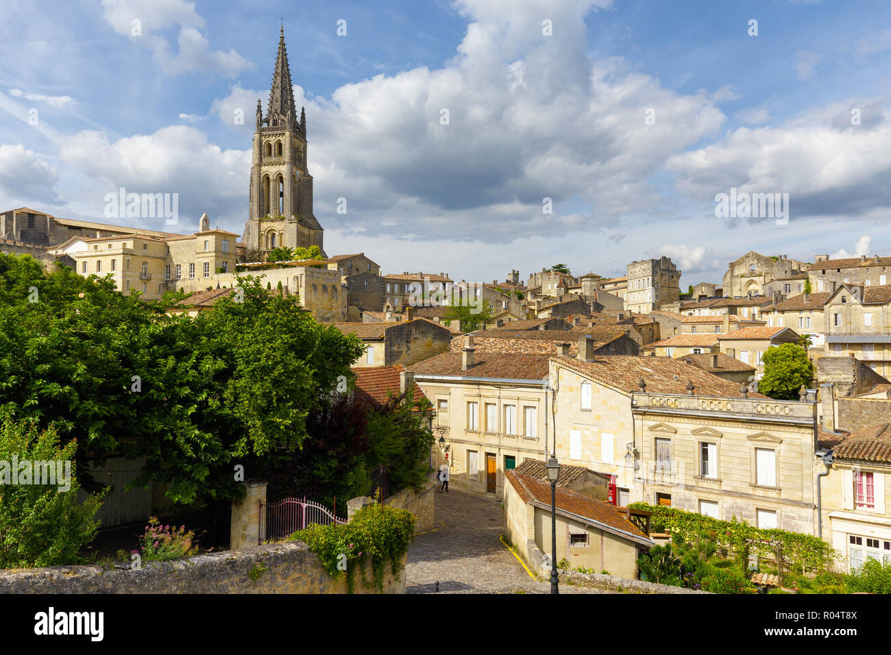 Saint Emilion French village, Unesco heritage, famous for its wine ...