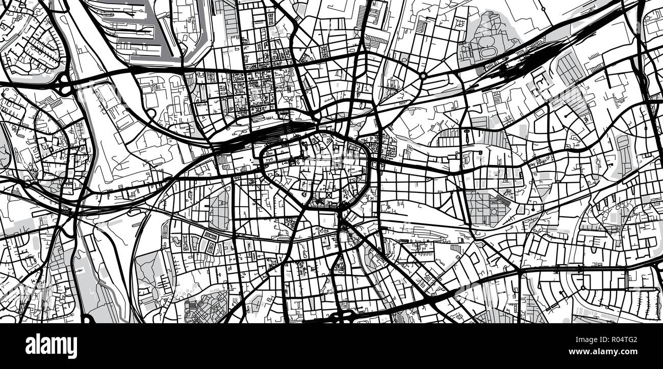 City of dortmund map Stock Vector Images - Alamy
