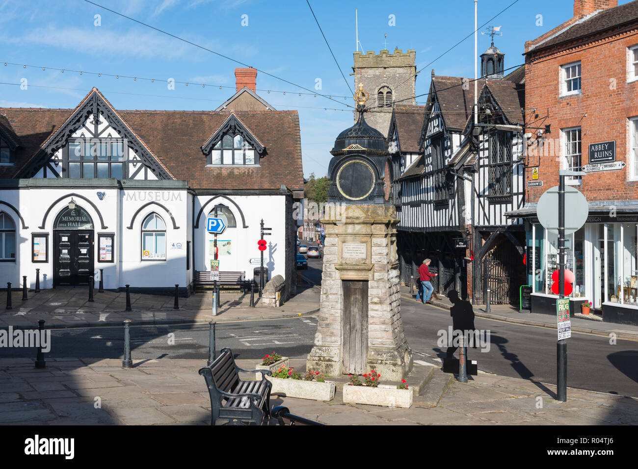 Much wenlock town square hi-res stock photography and images - Alamy