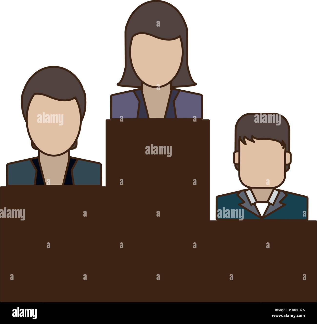 Attorney lawyers Stock Vector Images - Alamy