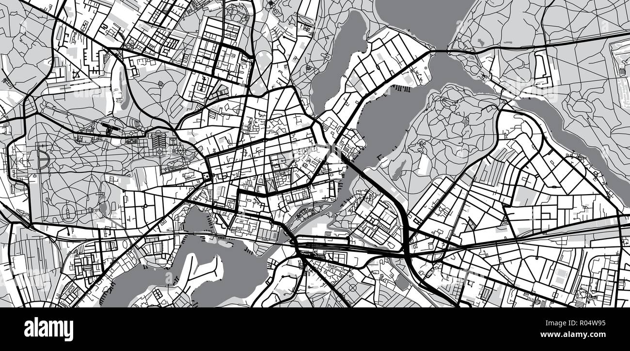 Urban vector city map of Potsdam, Germany Stock Vector Image & Art - Alamy