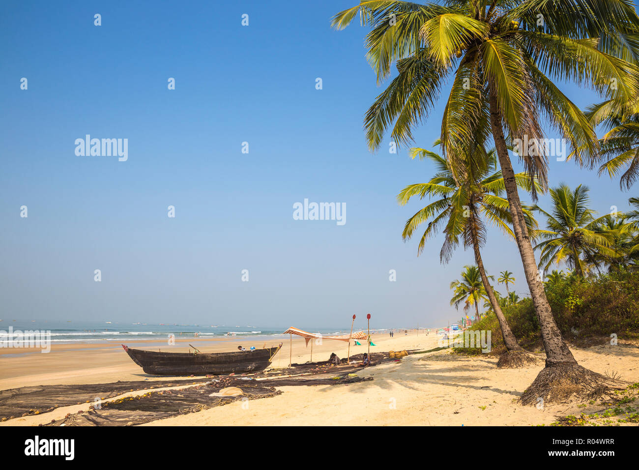 India goa beach landscape hi-res stock photography and images - Alamy