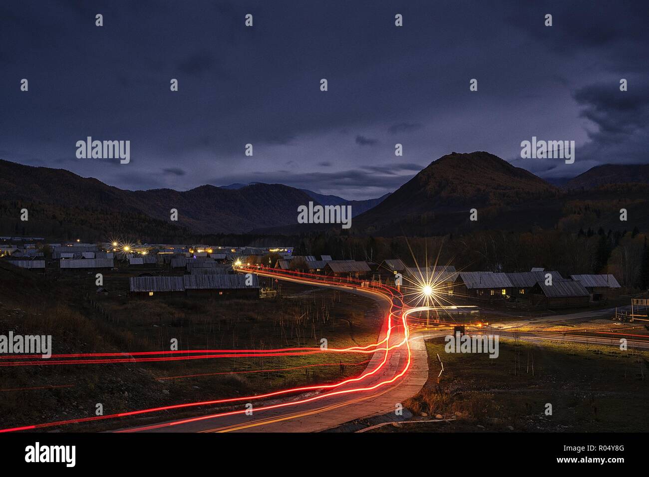 November 1, 2018 - Xinjiang, Xinjiang, China - Aletai, CHINA ...
