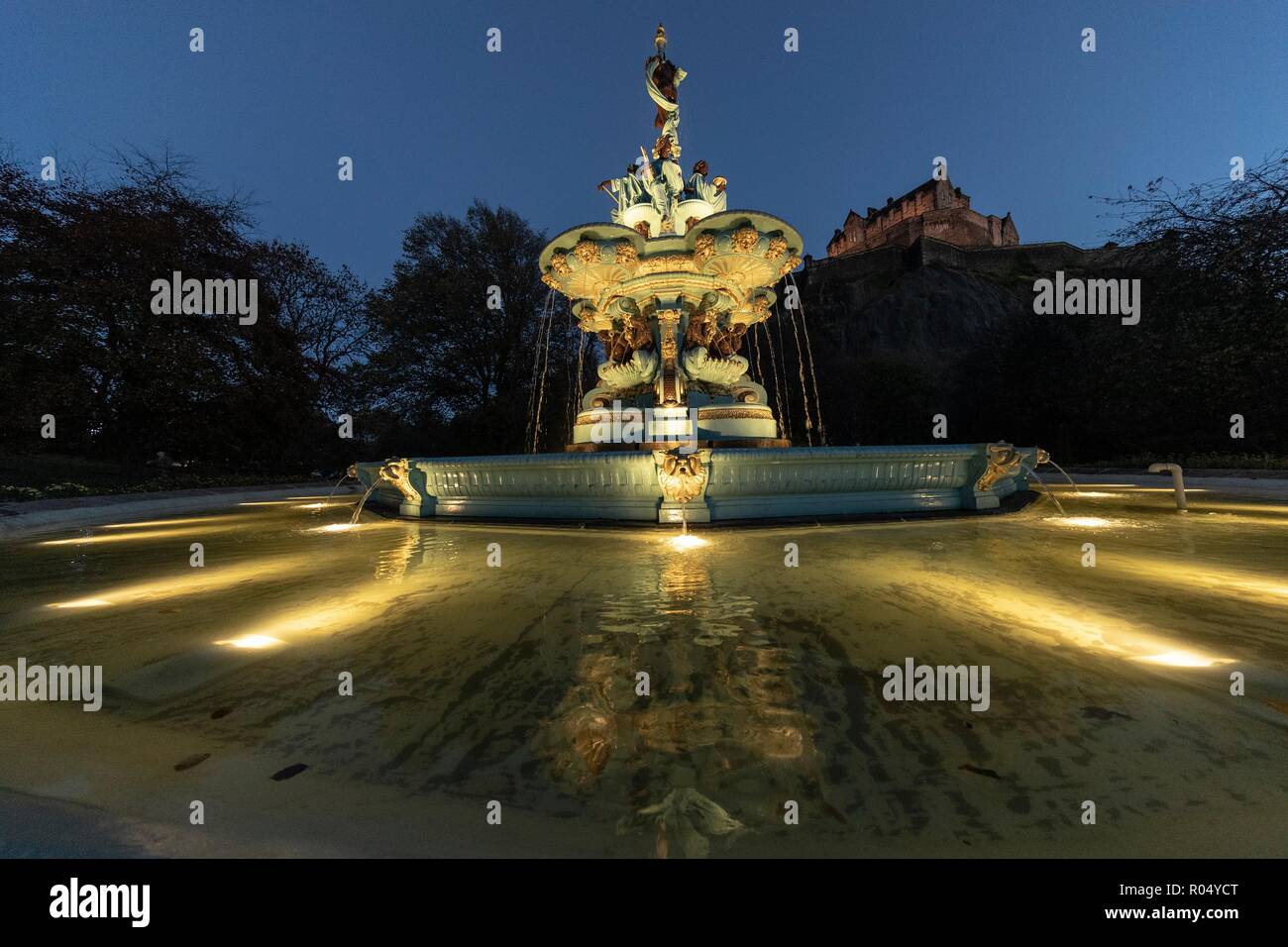 Edinburgh, Scotland, UK. 1st Nov 2018. Following the restoration of the ...