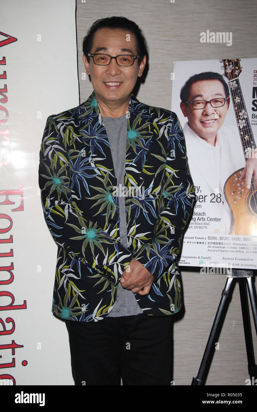 Masashi Sada 10/25/2018 Press Conference for Japanese Singer Songwriter ...