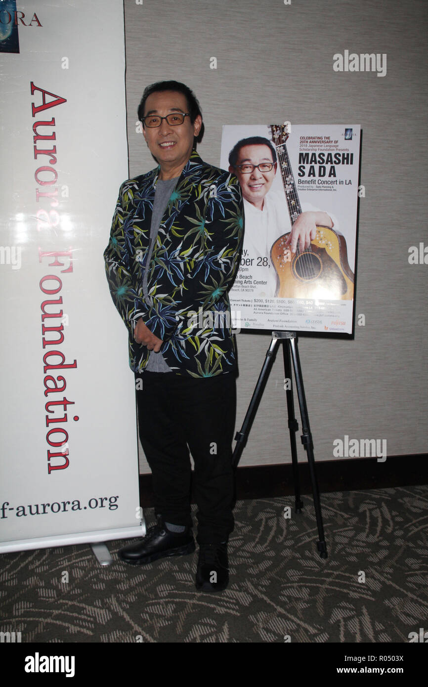 Masashi Sada 10/25/2018 Press Conference for Japanese Singer Songwriter ...