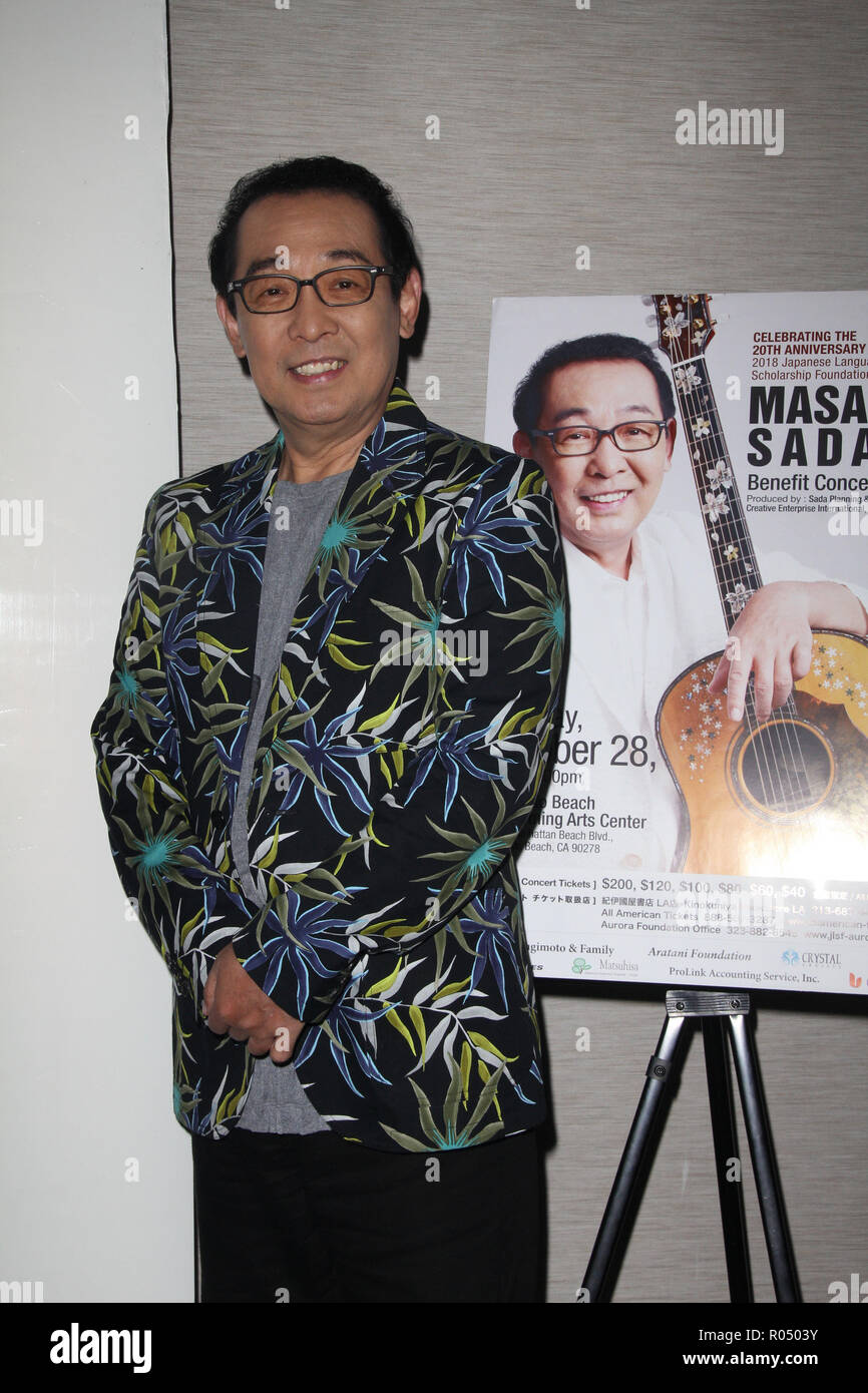 Masashi Sada 10/25/2018 Press Conference for Japanese Singer Songwriter ...
