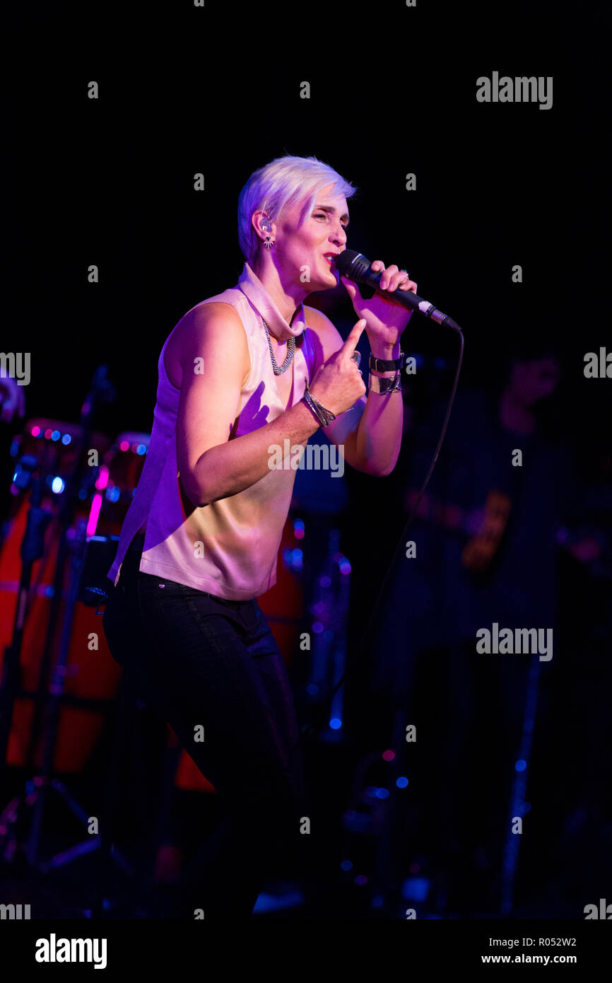 Crewe, Cheshire, UK. Former members of the Beautiful South perform live ...