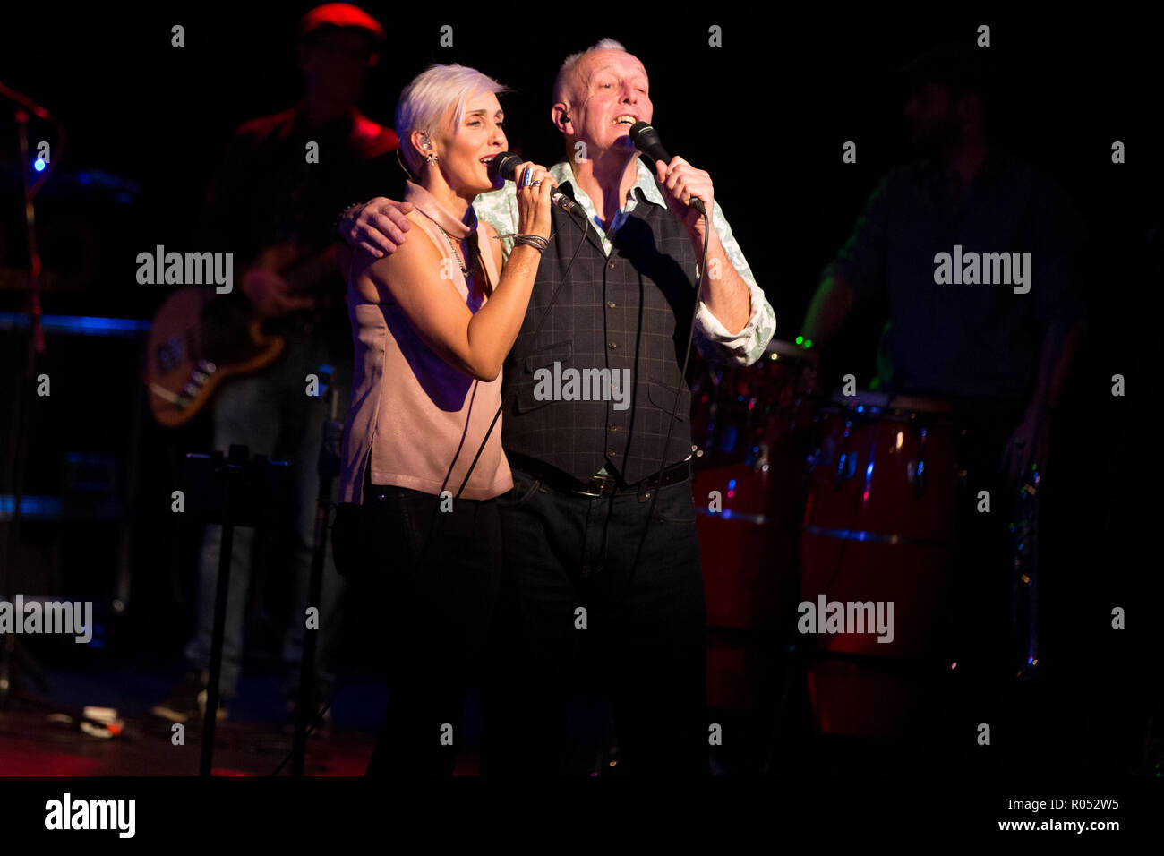 Crewe, Cheshire, UK. Former members of the Beautiful South perform live ...