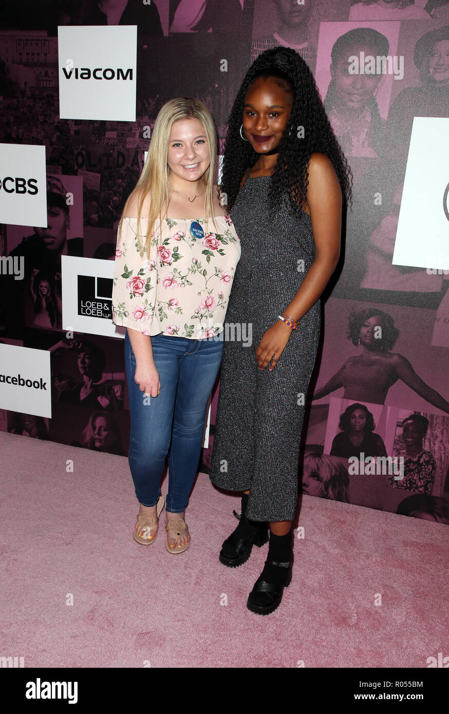 Los Angeles, Ca, USA. 1st Nov, 2018. Jaclyn Corin, Bria Smith, at ...